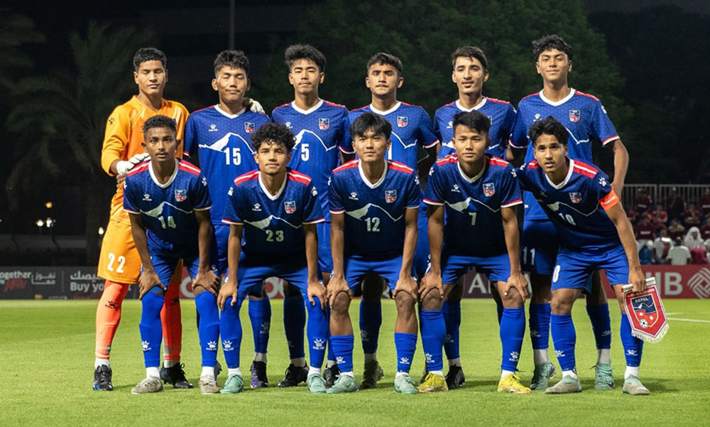 नेपाली यू-१७ टिमको लगातार दोस्रो हार, कतारसँग ५-० ले पराजित - Joy Nepal Joy Nepal